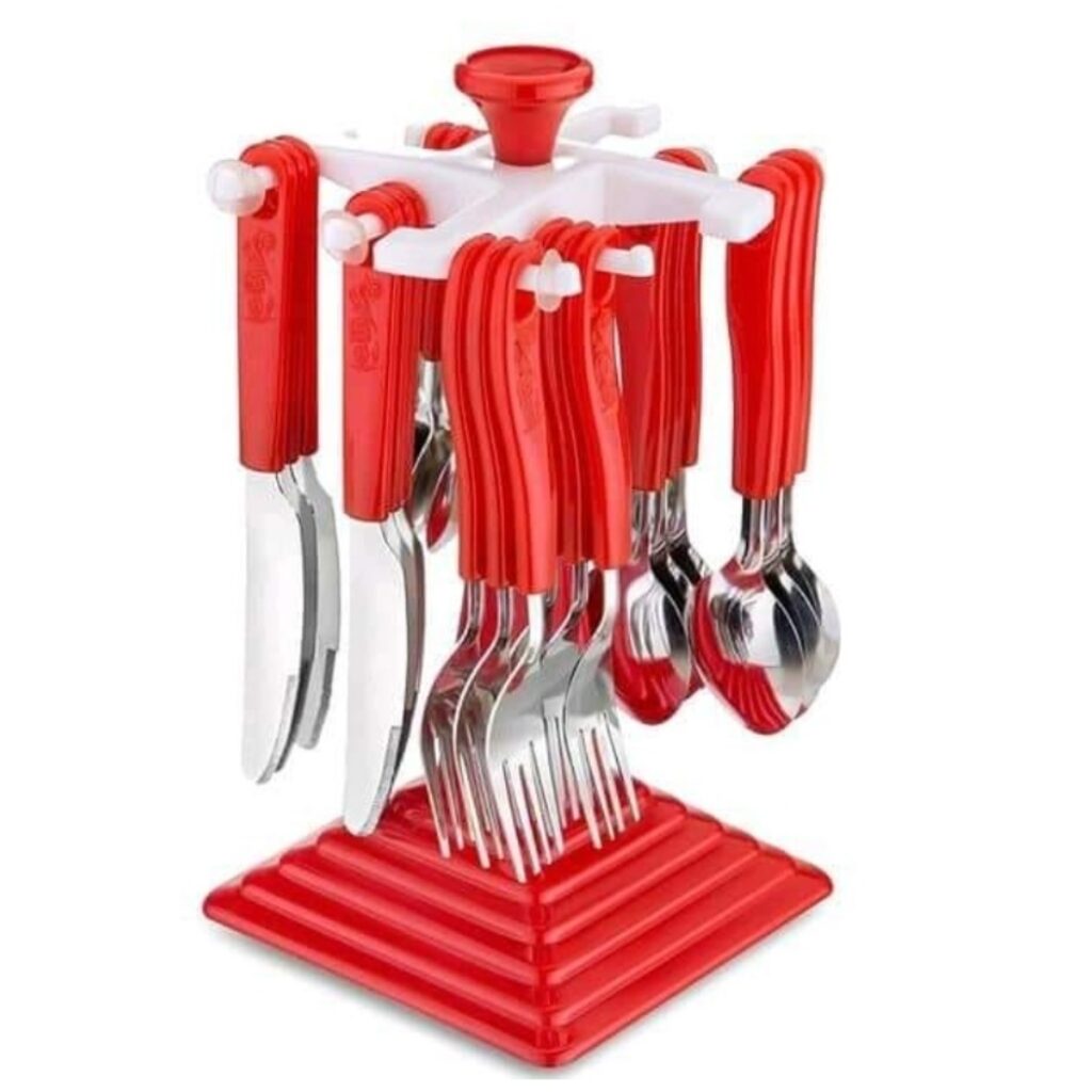 MM-870-S Sankalan Art Gallery 24 pieces Cutlery set, made of Stainless ...