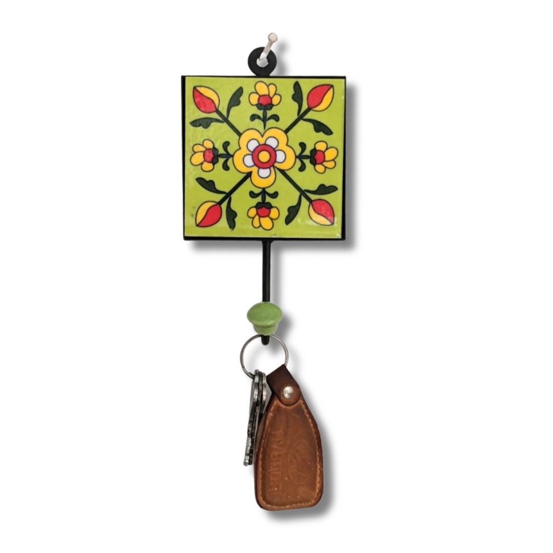 932.Sankalan Art Gallery Wall Huk to hang towel, key ring etc., Made of ...